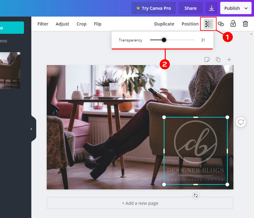 How To Add A Watermark In Canva Designer Blogs Guide