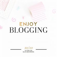 10 Tips for Blog Beginners You Must Know - Designer Blogs