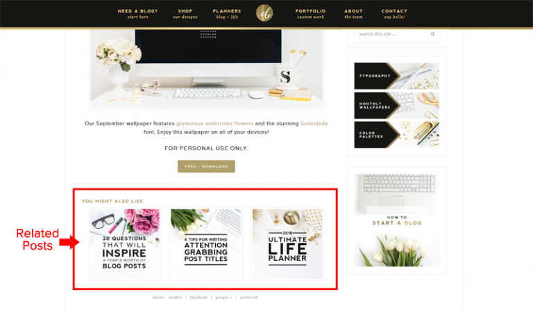 How to Add Related Posts in WordPress - Designer Blogs