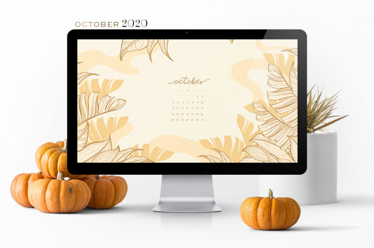 Free October Wallpaper - Designer Blogs