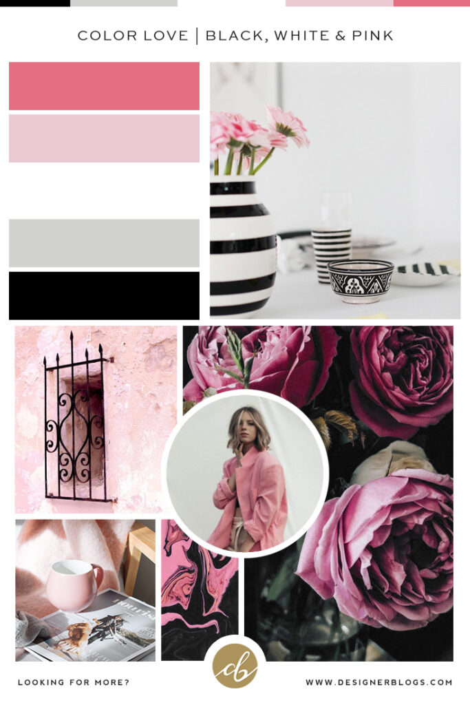 Color Love | Black, White & Pink - DesignerBlogs.com