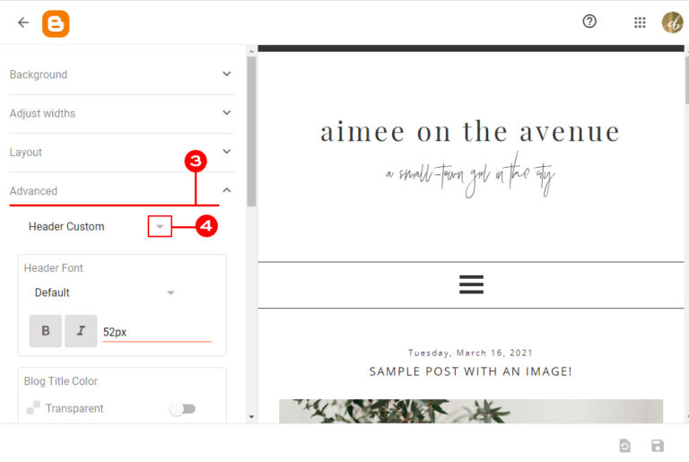 How to Use Customize Fonts with Blogger - Designer Blogs