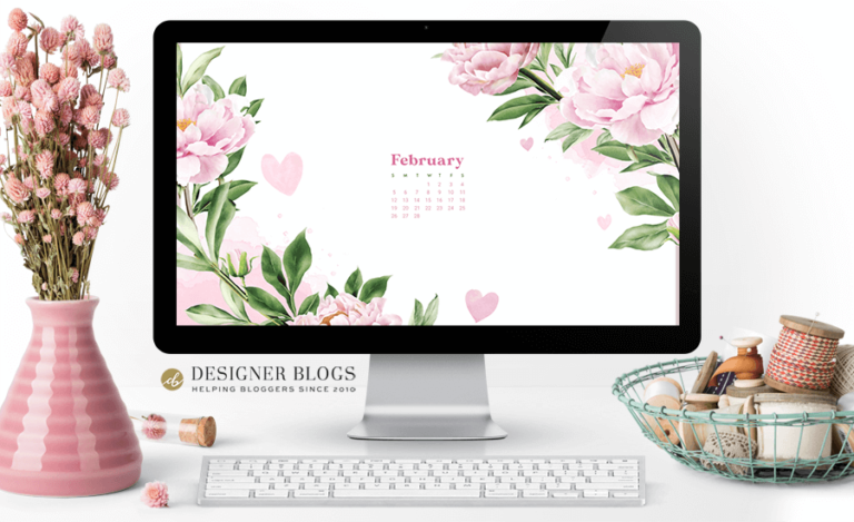 Free February 2023 Wallpaper & Instagram quote
